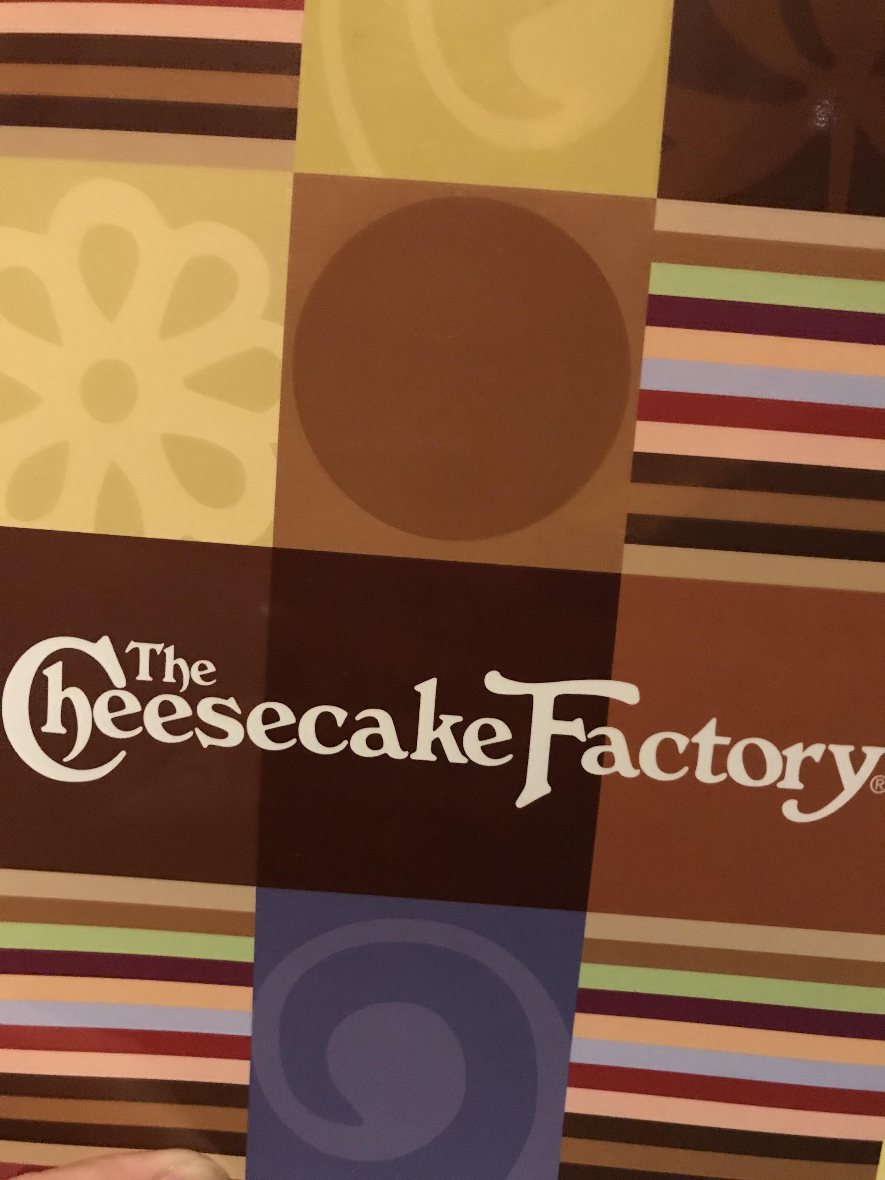 The Cheesecake Factory – The Blue and White